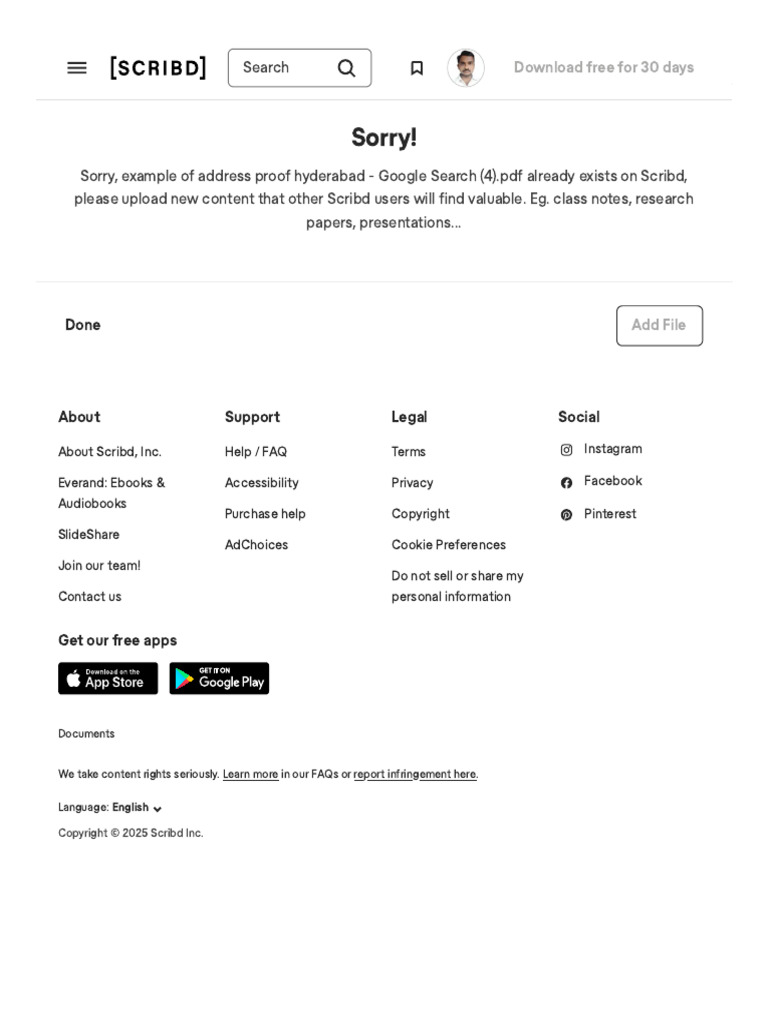 Upload A Document Scribd Pdf