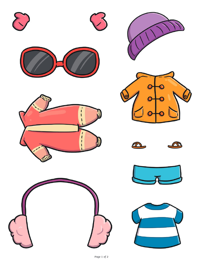 Clothing Cut Outs | PDF