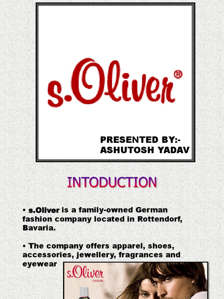 S Oliver | PDF | Brand | Clothing