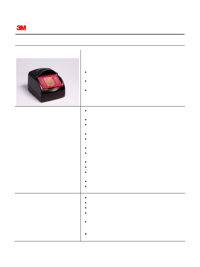 3M AT9000 DataSheet | PDF | Radio Frequency Identification | Smart Card
