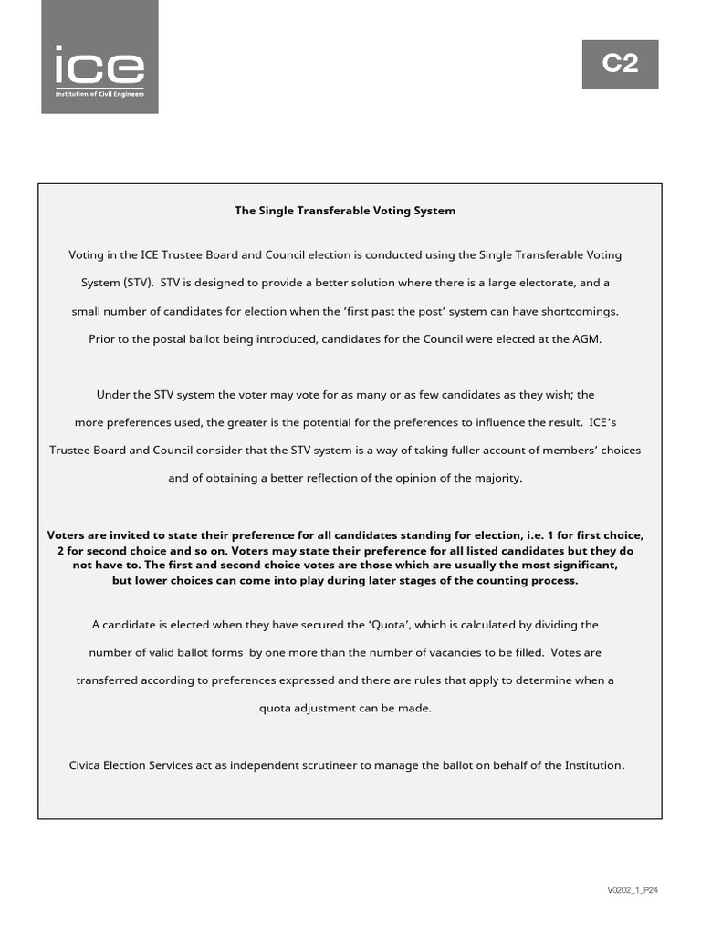 Ice Notice STV | PDF
