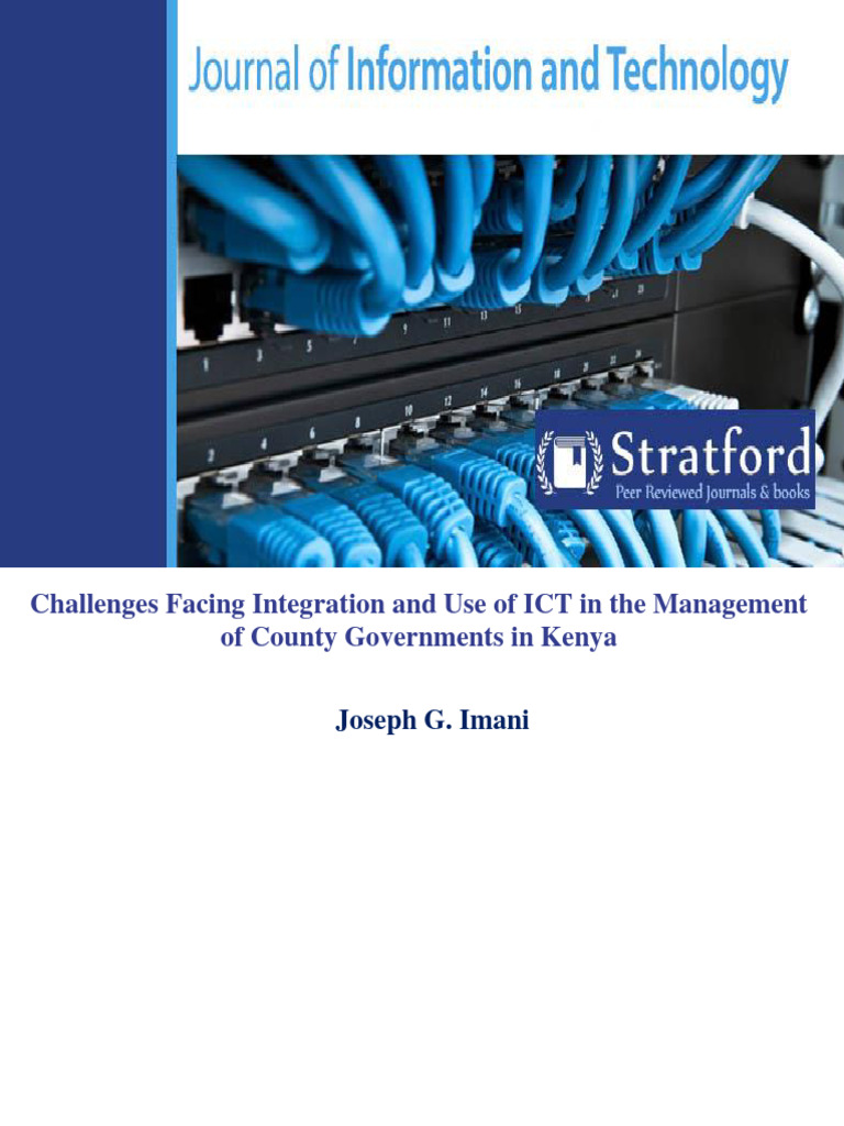 ICT Integration Challenges in Kenyan Counties | PDF | Information And ...