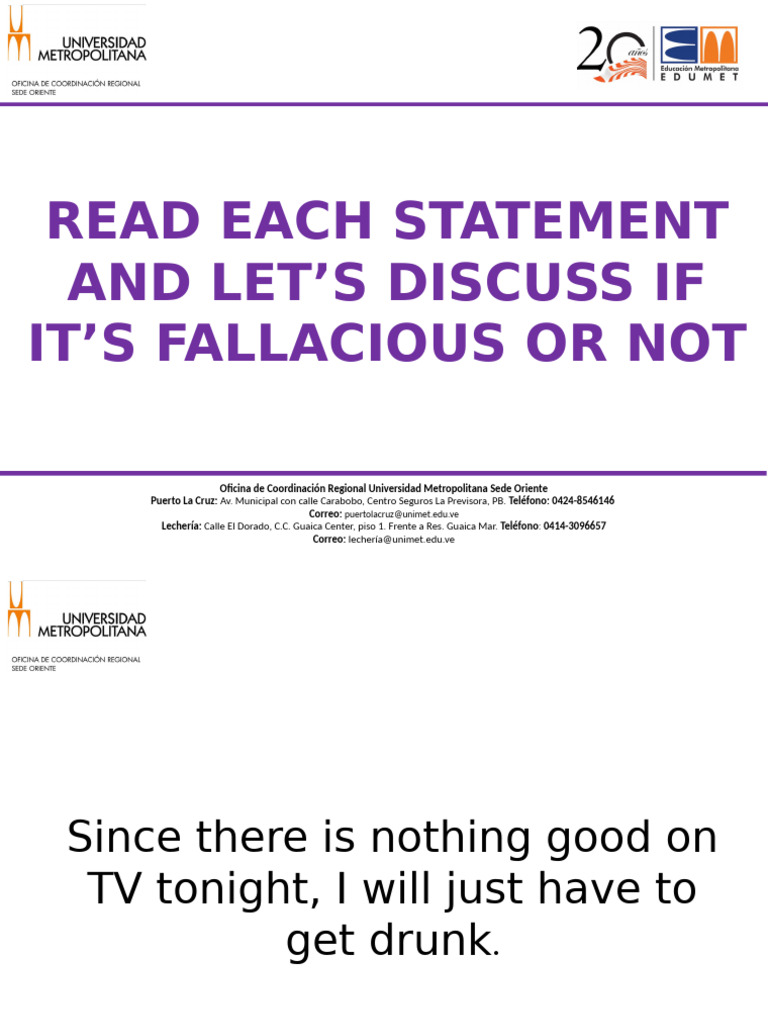 Fallacious Statements (Or Not) | PDF | Socrates | Plato