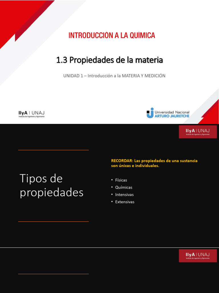Propiedades de la Materia: Físicas y Químicas | PDF | Sustancias ...