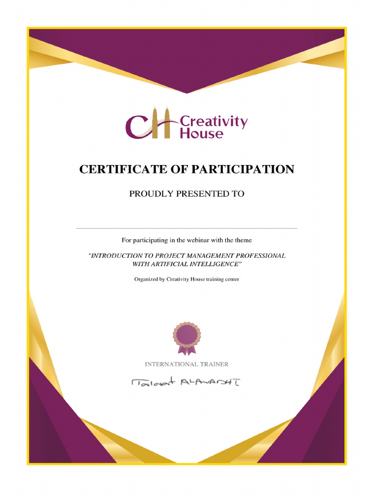 Certificate | PDF
