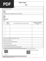 Format Faktur Pajak Kosong Excel | PDF