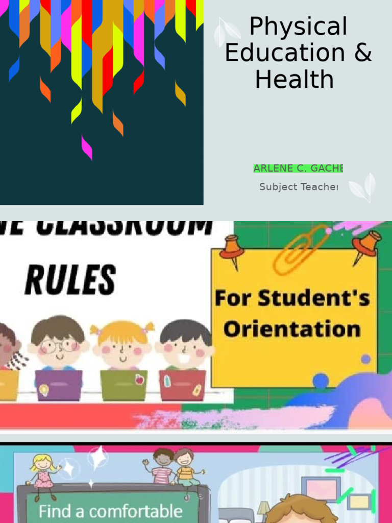 PP On Classroom Rules | PDF