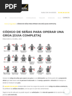 Crane Hand Signals Spanish | PDF