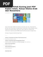 Download Kitab Kuning Pesantren PDF | PDF