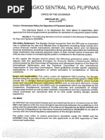 BSP Guidelines for Payment System Operators | PDF
