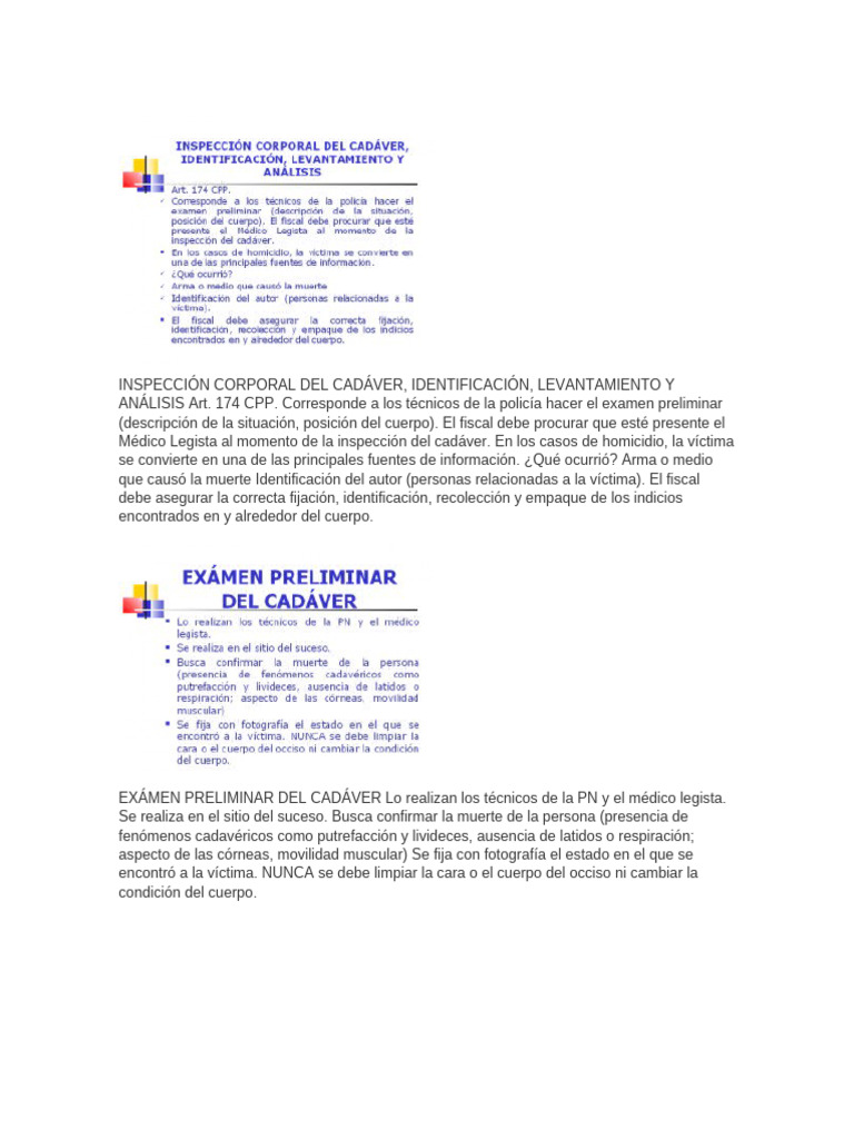 Documento | PDF | Autopsia | Jurisprudencia médica