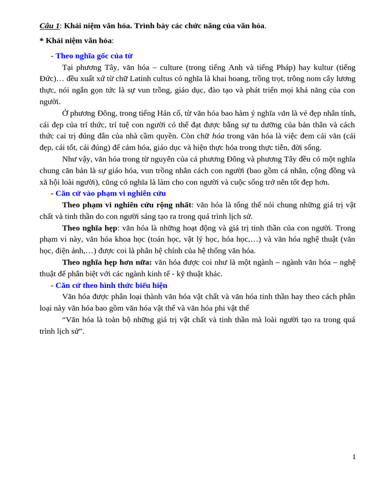 De Cuong Chi Tiet VHKD | PDF