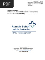 KMK Pedoman Penyelenggaraan Pelayanan Obstetri Neonatal Emergensi Ko | PDF