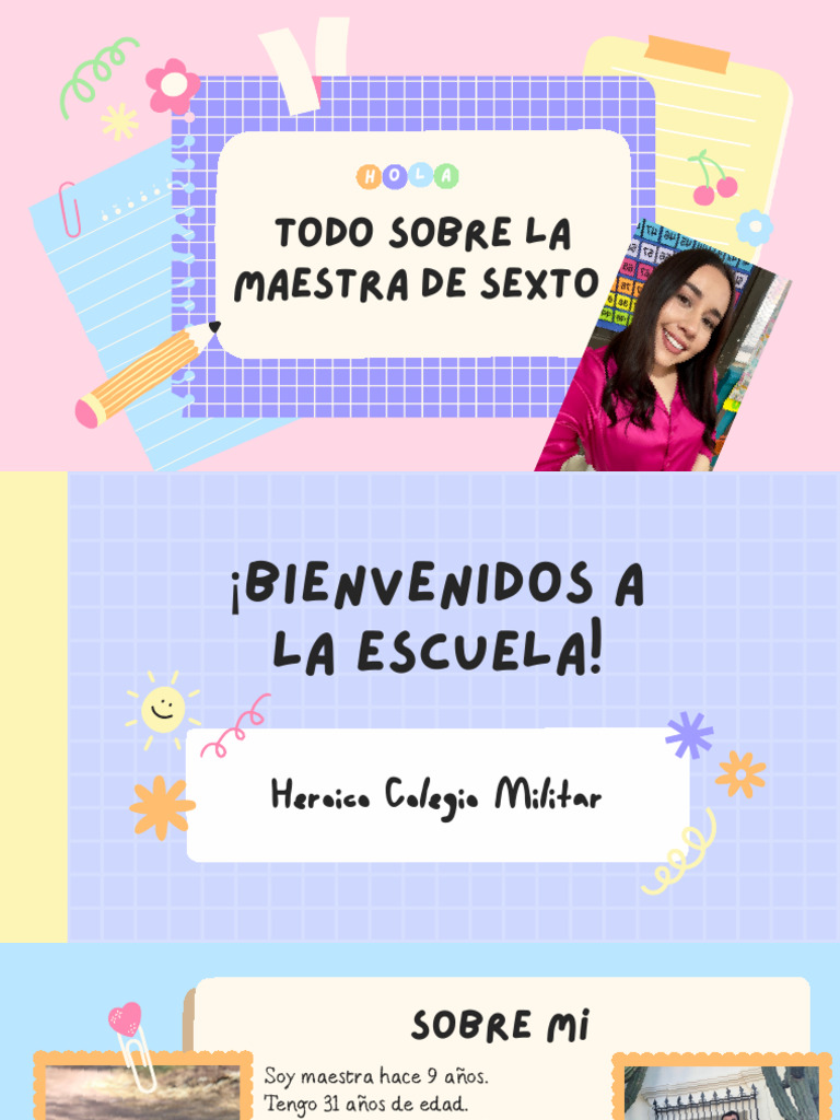 Conoce A Tu Maestra | PDF