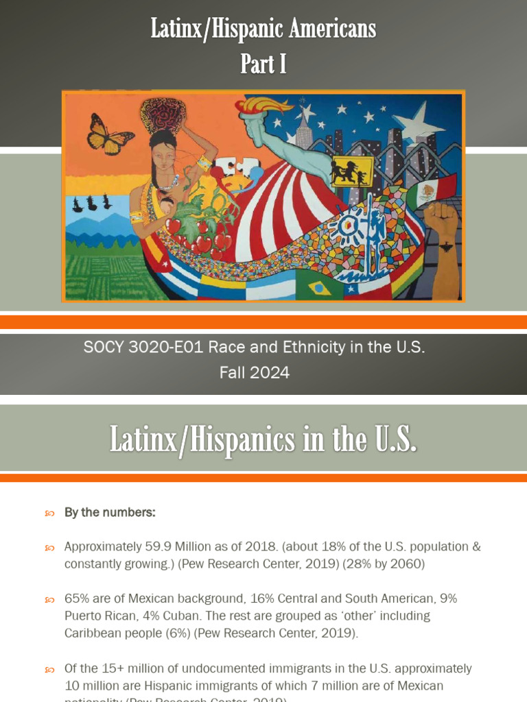 07 SOCY3020-E01 Chapter 8 - Latinx-Hispanic Americans - Part I - Fall ...