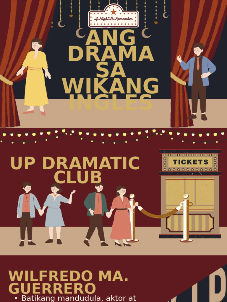 Ang Drama Sa Wikang Ingles - 20250317 - 125125 - 0000 | PDF
