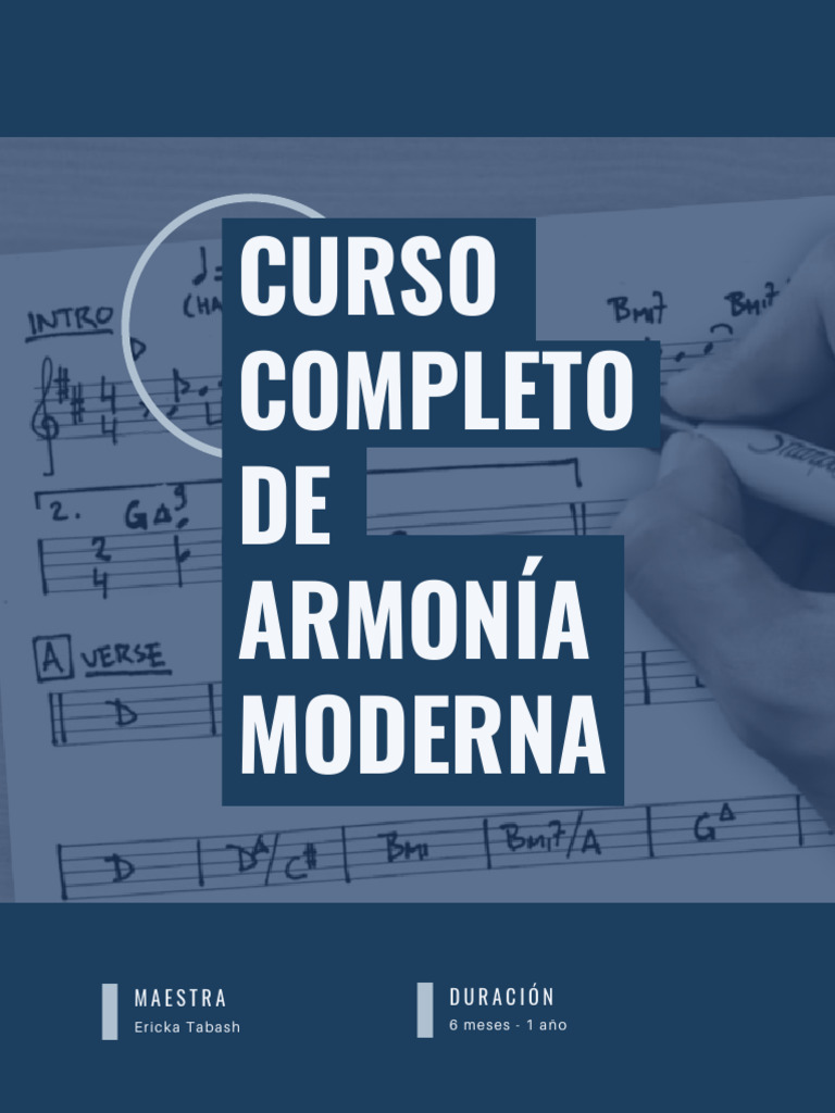 Curso Completo de Armonía Moderna | PDF | Acorde (Música) | Armonía