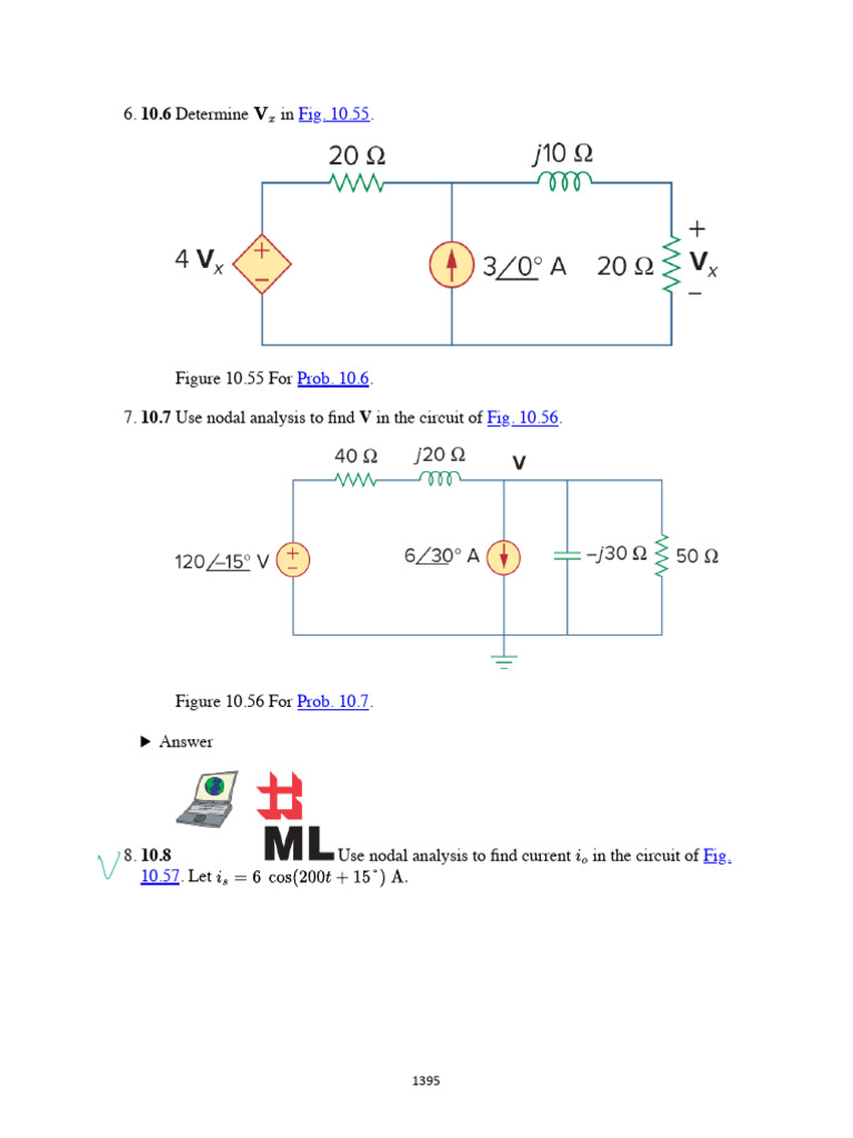 Fundamentals of Electric Circuits (7th Edition) (2021) Idv | PDF | Amplifier | Operational Amplifier