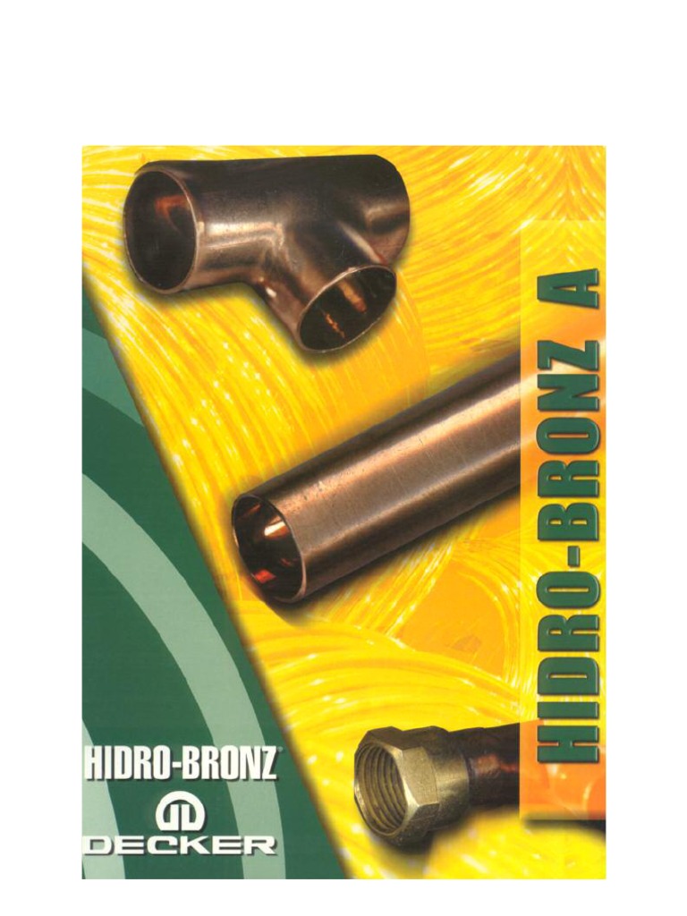 Hidrobronz | PDF | Soldadura | Construcción