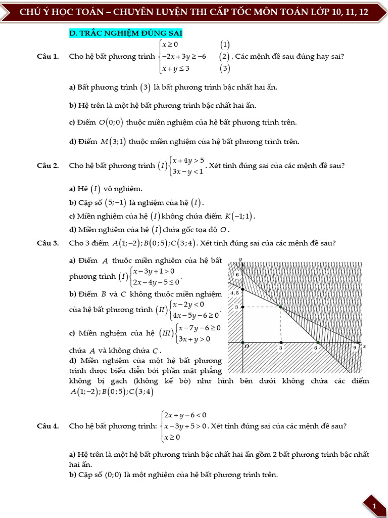 D. Trac Nghiem Dung Sai - CH | PDF