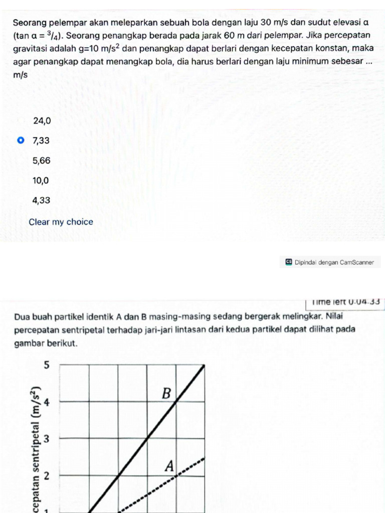 Soal Simulasi Itb - Compressed | PDF