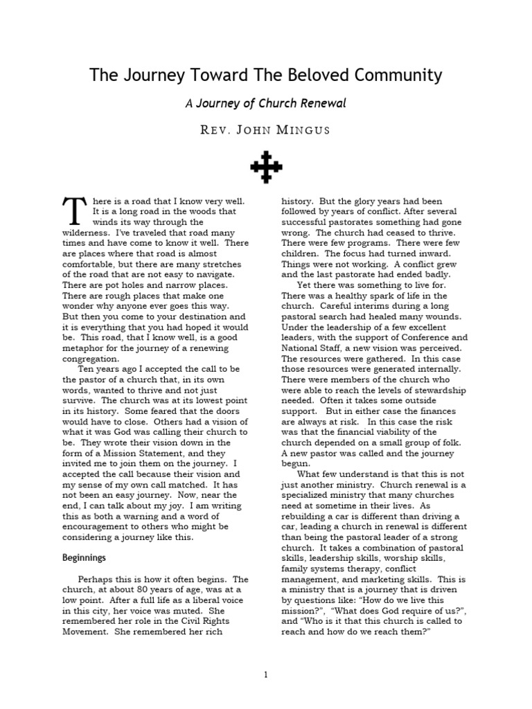 Church Renewal Journey Explained | PDF