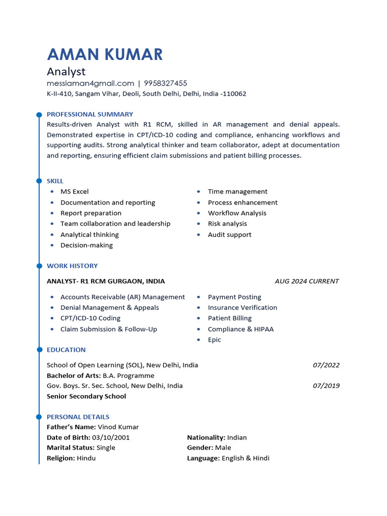 Aman Updated CV | PDF