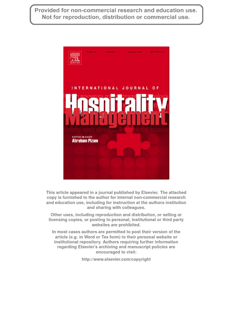 Influencing Factors On Restaurant Customers Revisit Intention | PDF ...