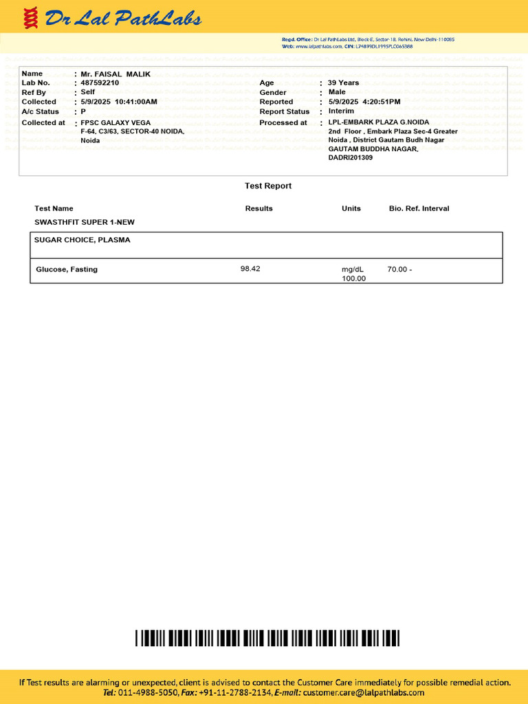 SL 2025-09-05T162222 Report | PDF | Creatinine | Medical Specialties