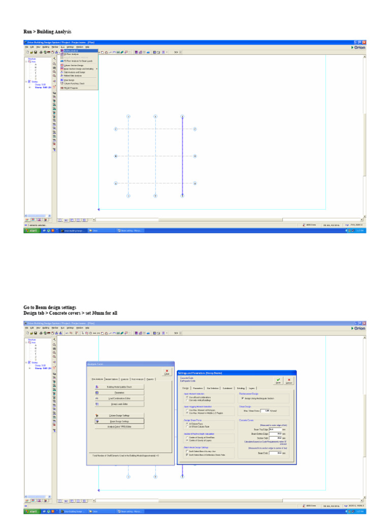 Beam Settings | PDF
