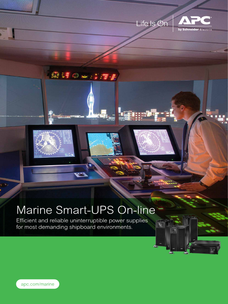 APC Marine Smart-UPS Brochure | PDF | Electricity | Electrical Engineering