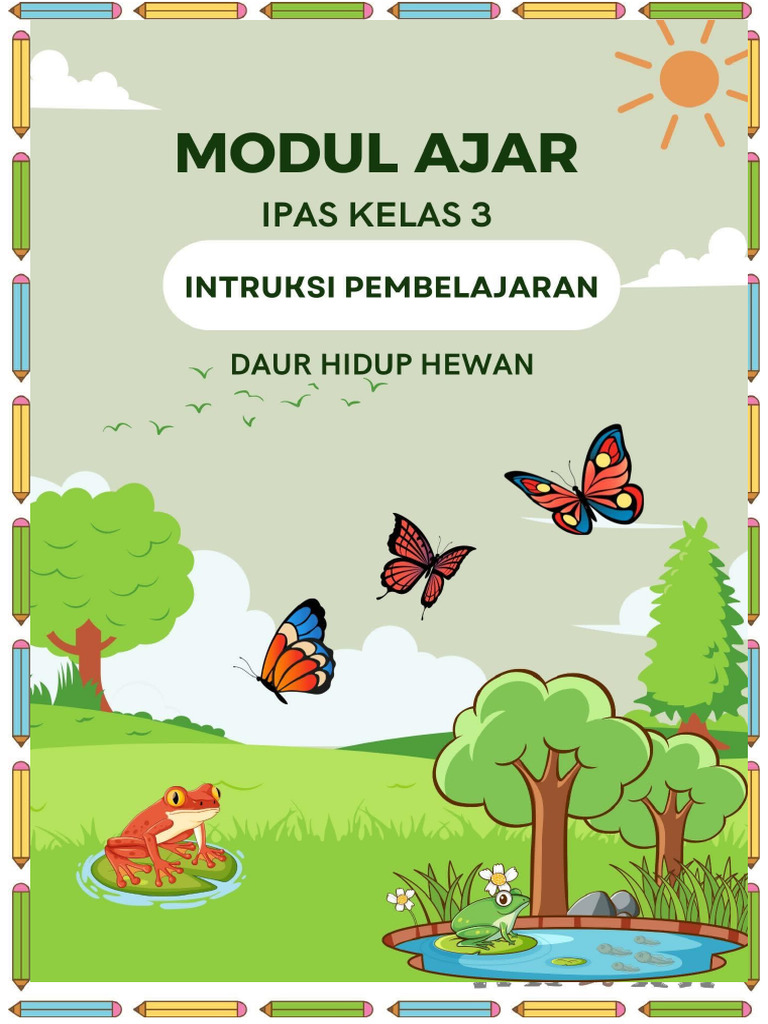 Modul Ajar Siklus Hidup Hewan SD | PDF