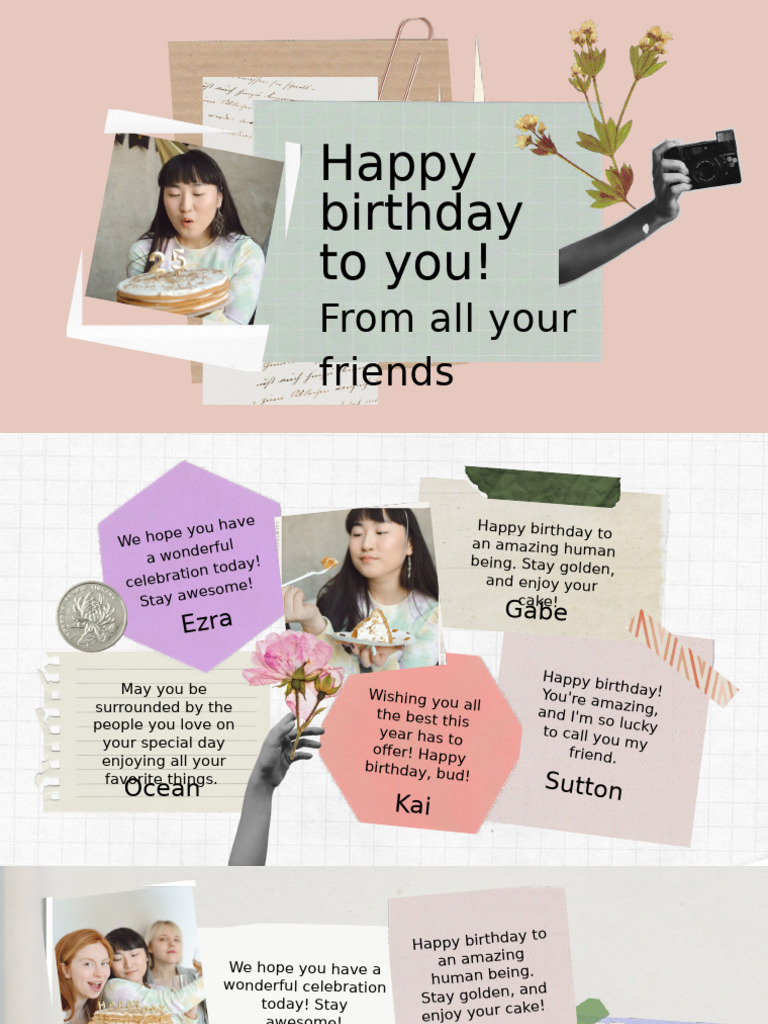 Happy Birthday Celebration Resource Guide | PDF | Birthdays | Observances