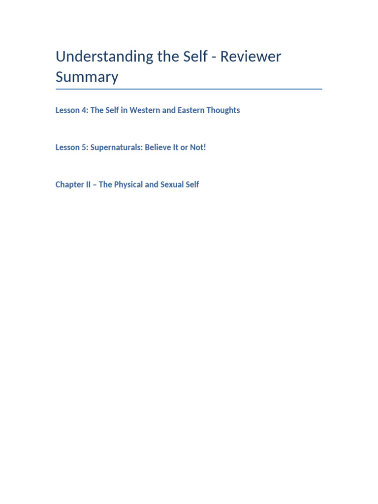 Understanding The Self Reviewer-2 | PDF