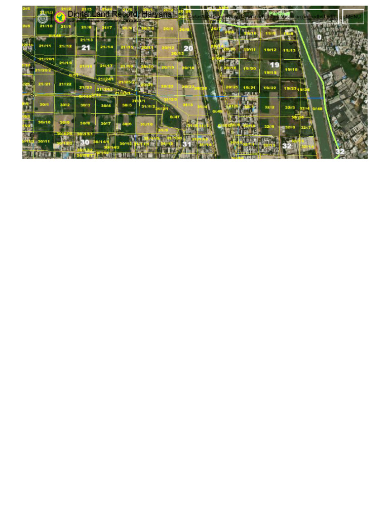 Sondapur Village Revenue Cadastral Map | PDF