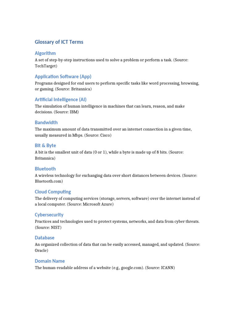 ?Sir aljon Glossary_of_ICT_Terms | PDF