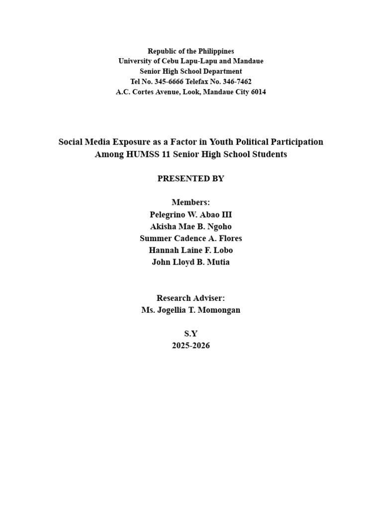 g2 - Chapter 1 (Draft) | PDF | Social Media | Popular Culture & Media ...