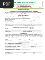 Membership Application Form | PDF