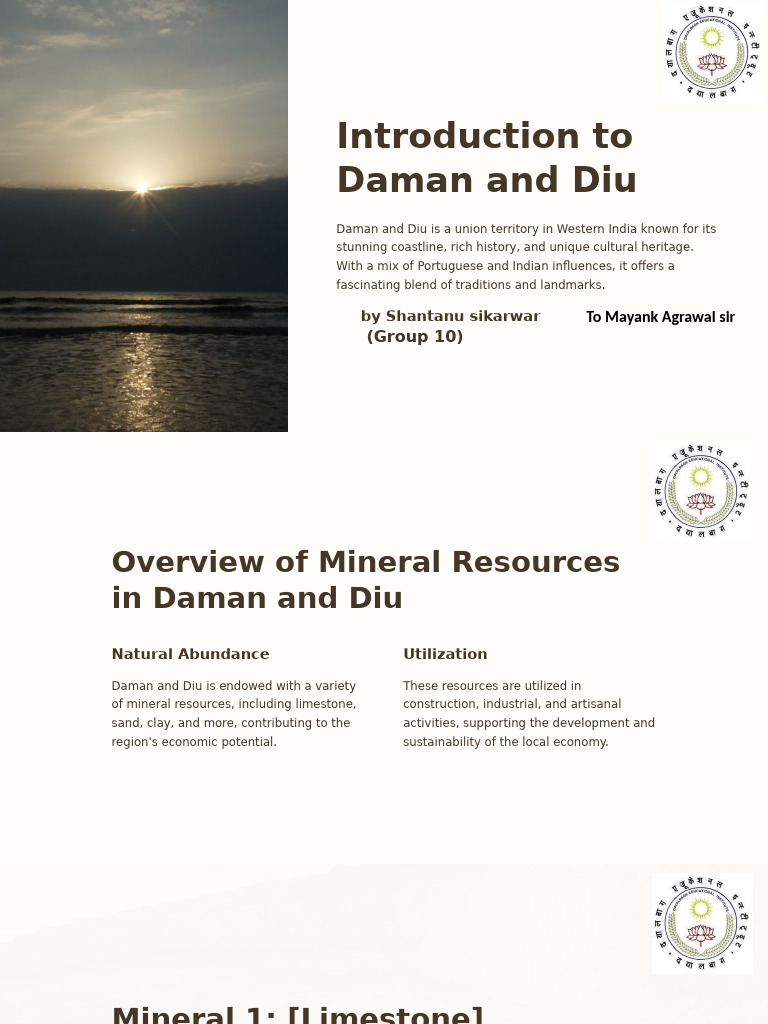 Introduction To Daman and Diu | PDF