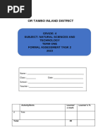 Grade 5 Term 1 NST Baseline Assessment | PDF | Plants | Leaf