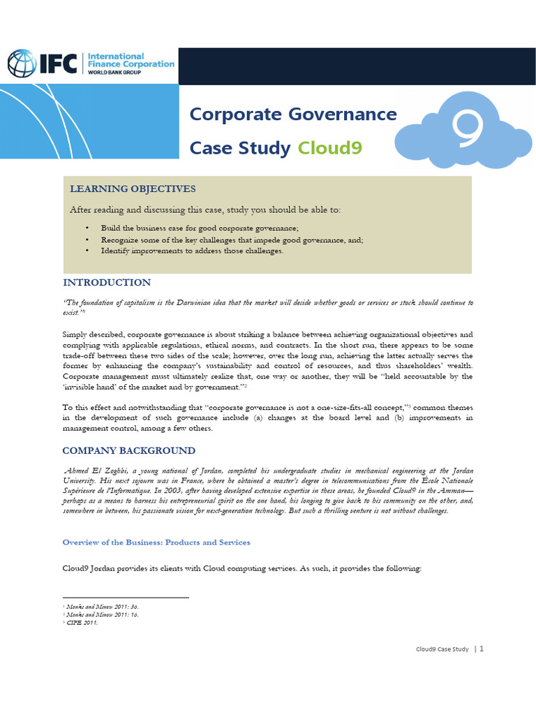 Cloud9 Eng v01022015 Questions | PDF | Cloud Computing | Governance