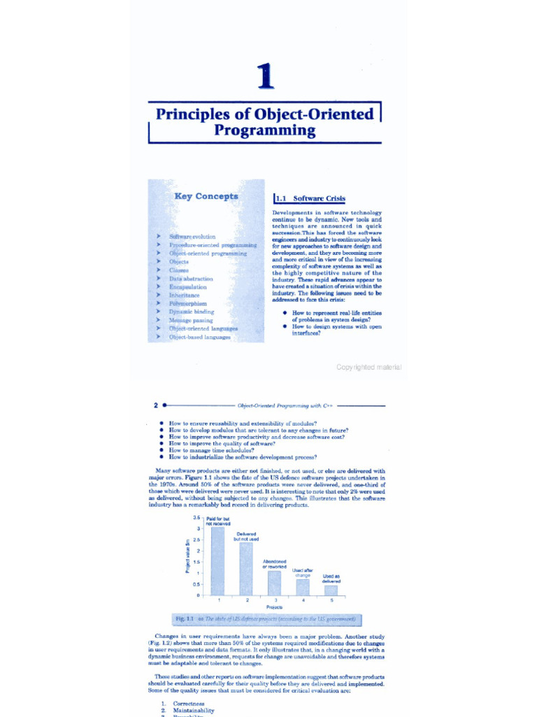 Chp1 (Concept of Oop) | PDF