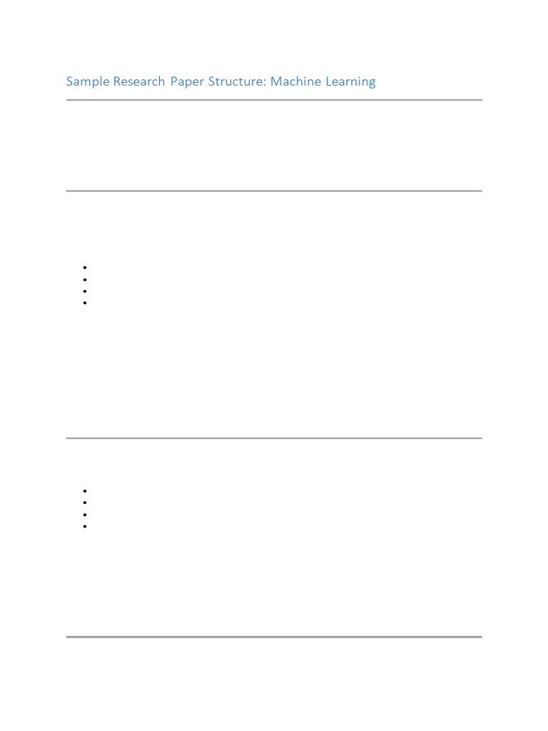 Research Paper Content For Machine Learning | PDF | Machine Learning ...