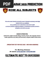 KCSE Grading System | PDF