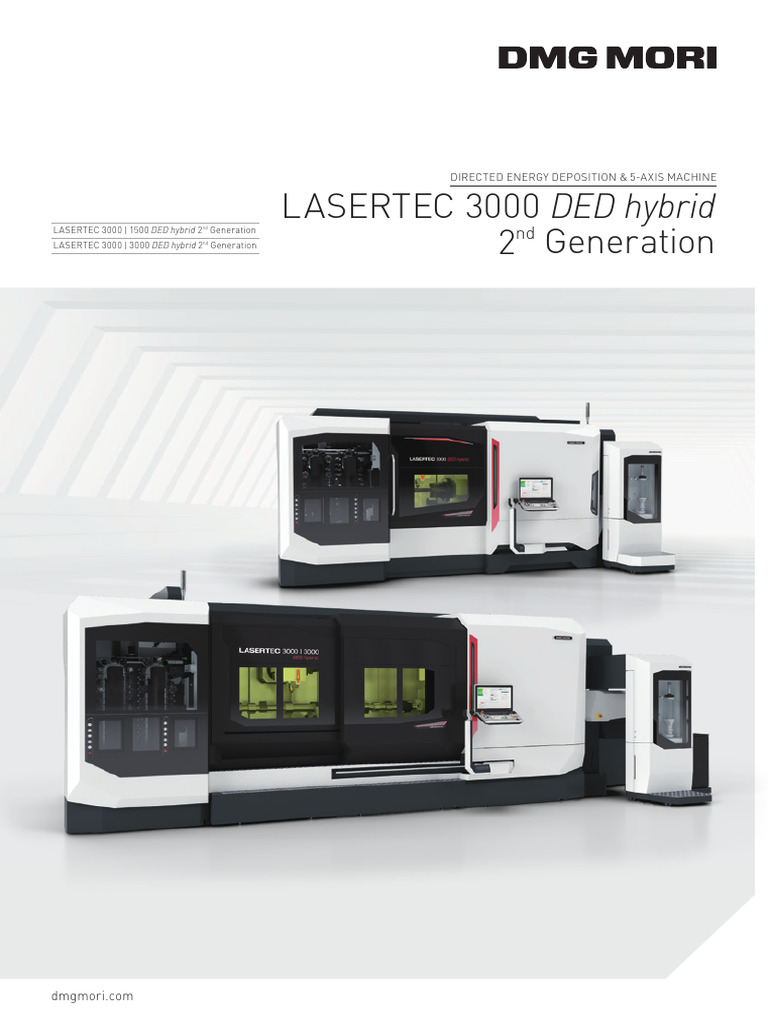 LASERTEC 3000 DED Hybrid Overview | PDF | 3 D Printing | Laser