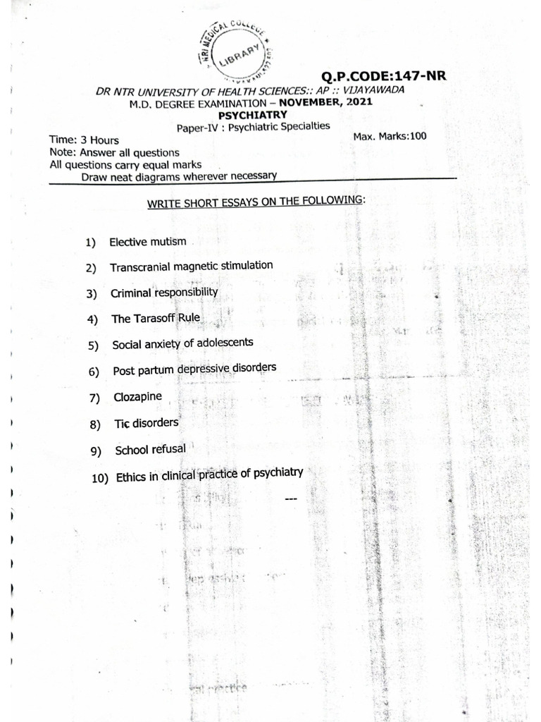 Paper 4 Ntruhs | PDF