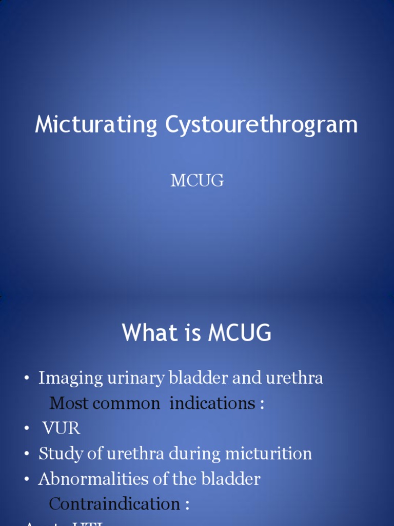 MCUG | PDF