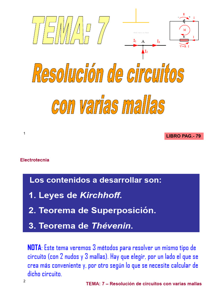 Resolución de Circuitos Eléctricos Complejos | PDF | Sistema de ...