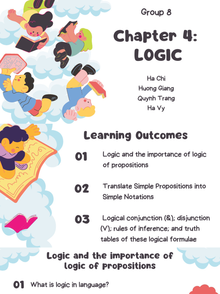 CHAP 4 LOGIC | PDF | Logic | Syntax (Logic)