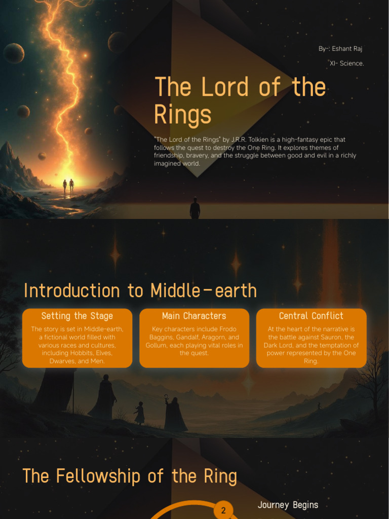 The Lord of the Rings: Themes and Legacy | PDF | The Lord Of The Rings ...